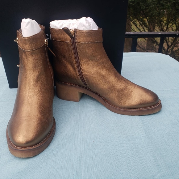 CHANEL | Shoes | Chanel Lambskin Short Boot Made In Ita | Poshmark